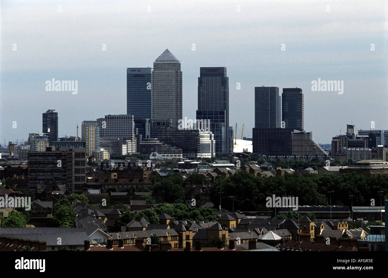 Modern high rise office buildings, Canary Wharf, London Stock Photo - Alamy
