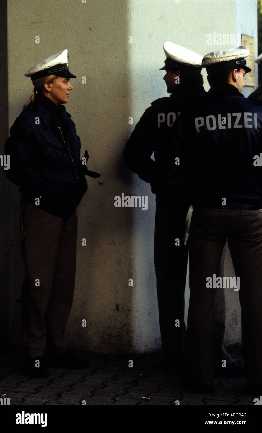 German policewoman hi-res stock photography and images - Alamy