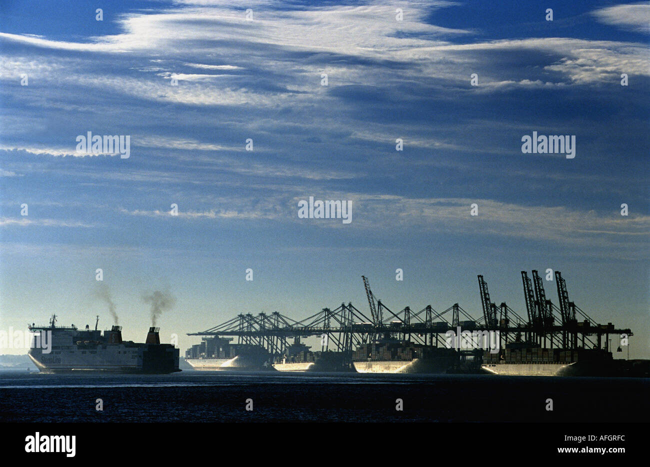 The 2.3km Trinity container terminal is one of the longest continuous ...