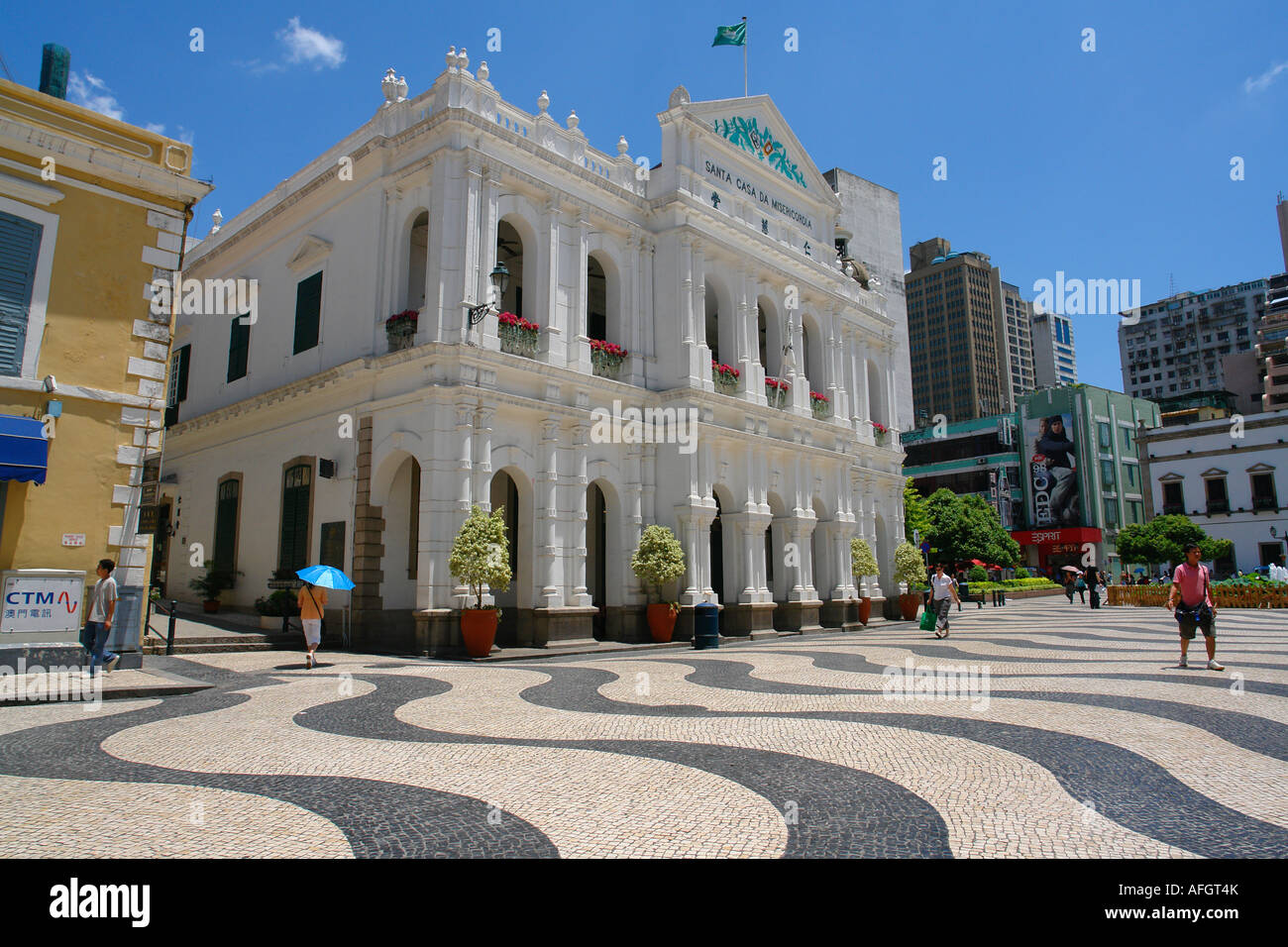 Santa Casa da Misericordia Holy house of Mercy in Largo do Senado main ...