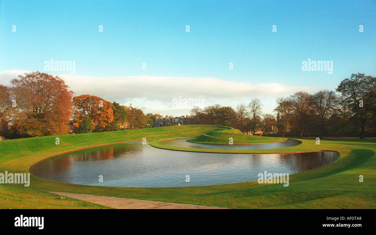 Landform at the scottish gallery of modern art hi-res stock photography ...