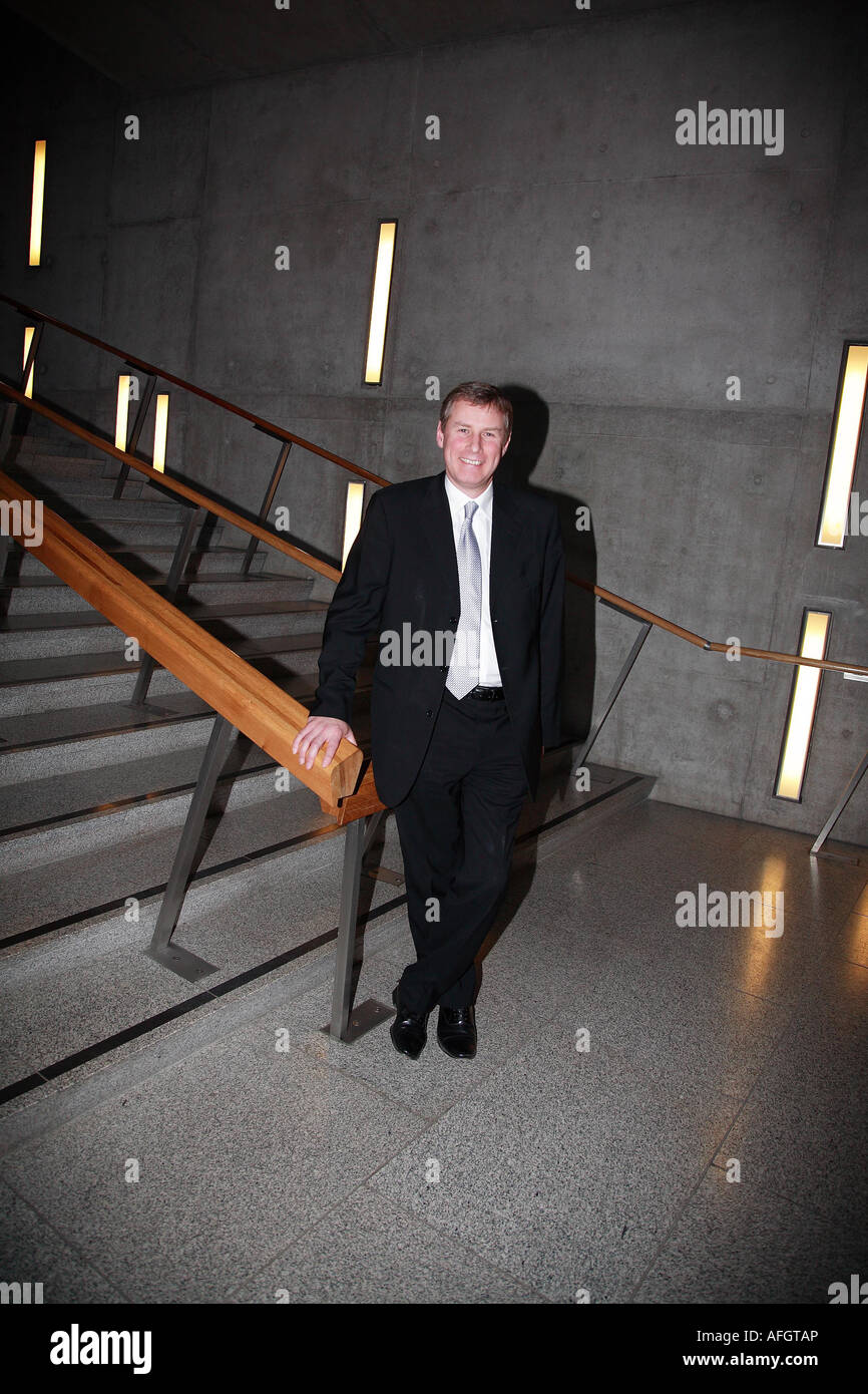 Nicol Stephen Deputy First Minister for Scotland and leader of the ...