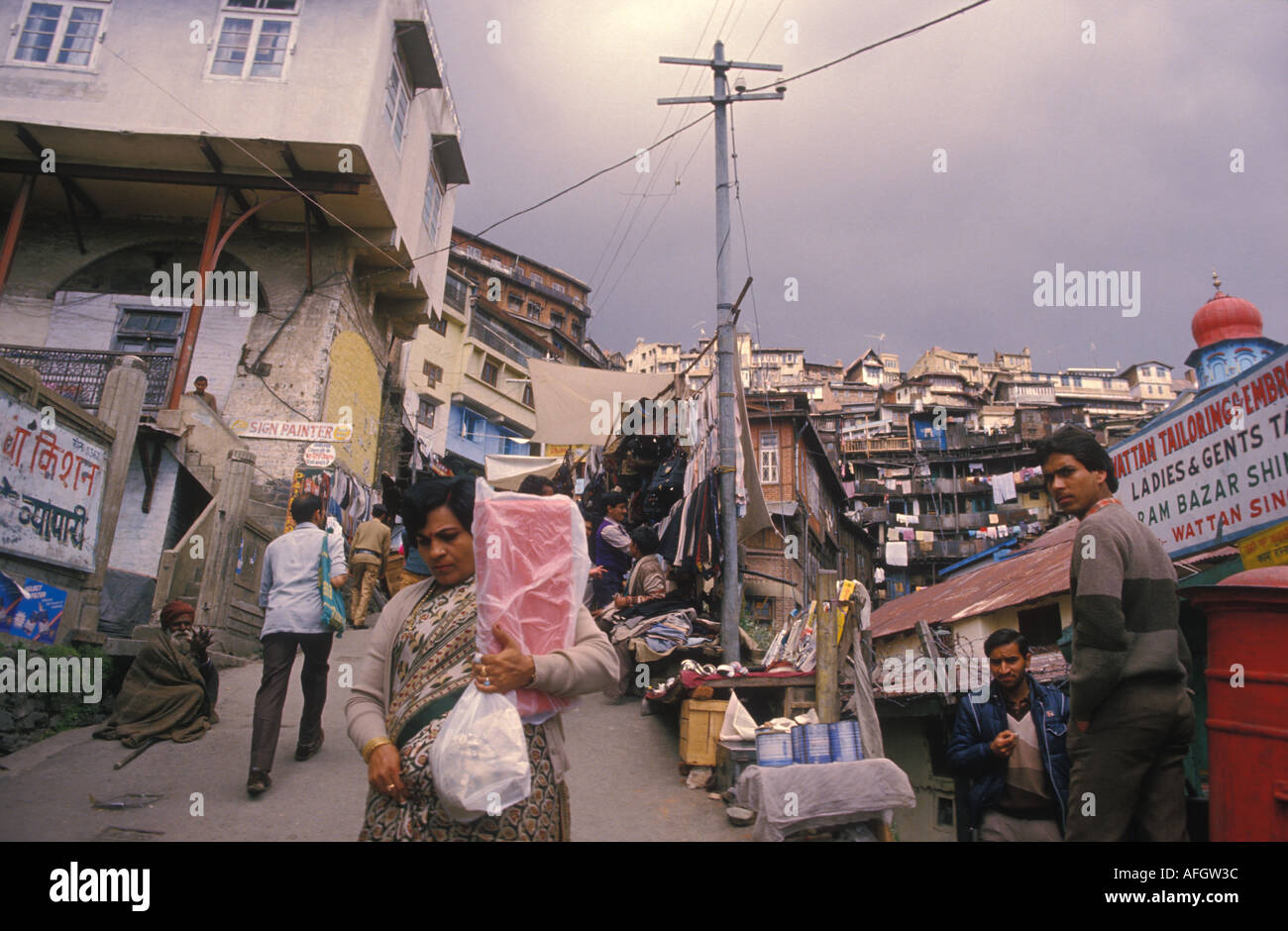 India simla hi-res stock photography and images - Alamy