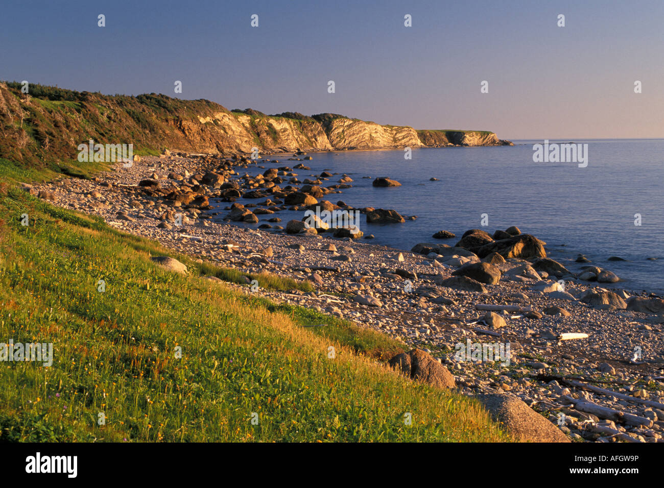 Green Point, Gros Morne National Park, Newfoundland, Canada Stock Photo ...