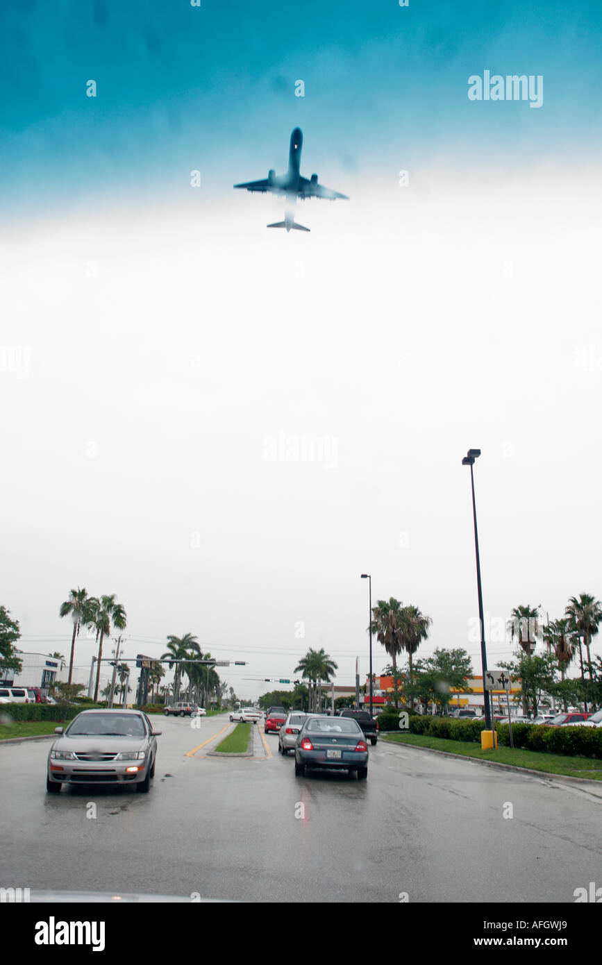 Miami Florida,jet plane,commercial airliner airplane plane aircraft ...