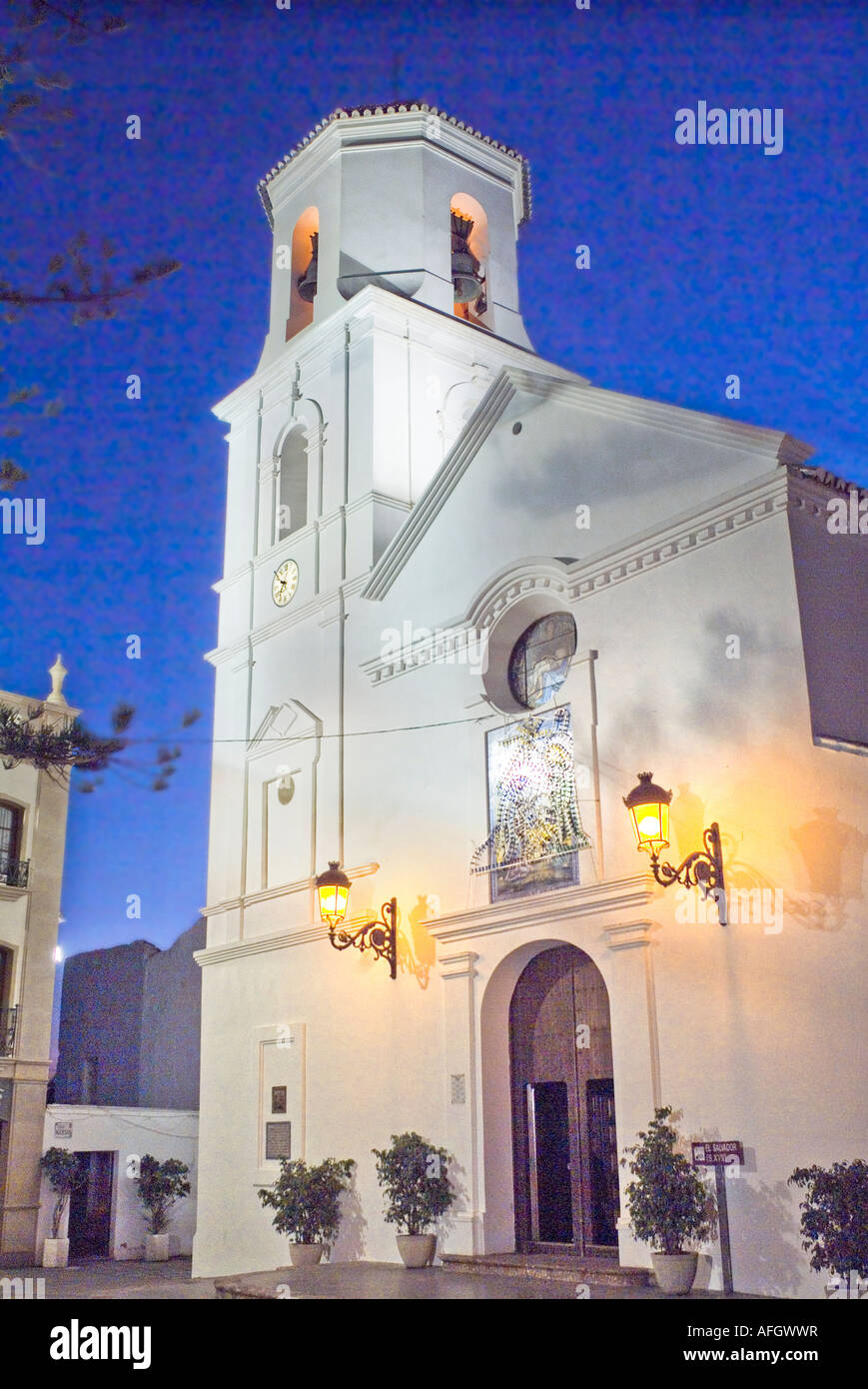 Nerja night hi-res stock photography and images - Alamy