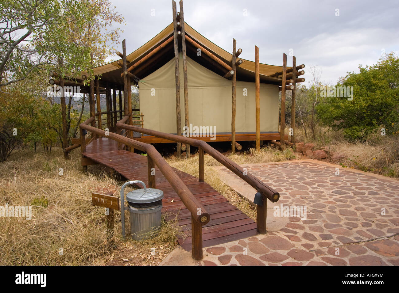 accommodation punda maria Stock Photo - Alamy