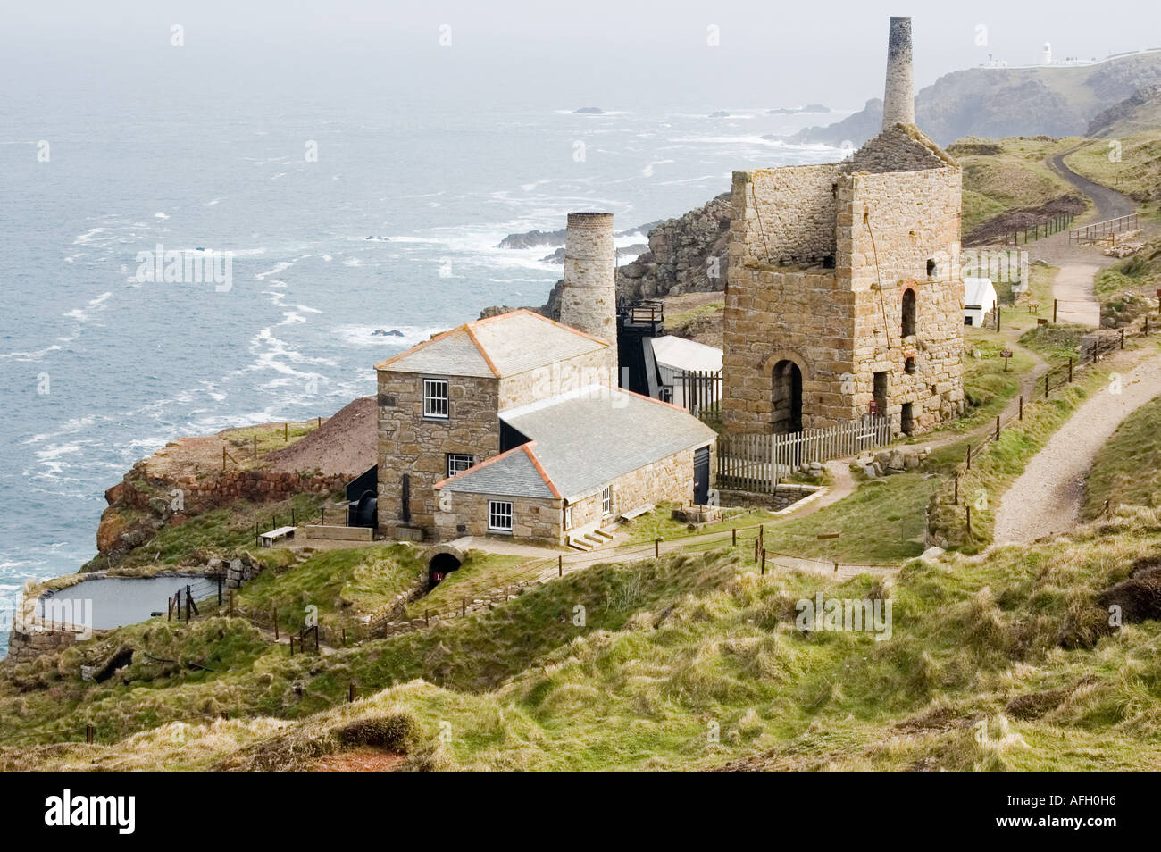 Cornish Tin mine on the North Cornish Coast Stock Photo - Alamy Cornish Tin mine on the North Cornish Coast Stock Photo - Alamy
