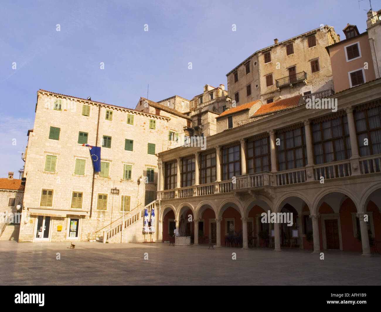 Sibenik Town Hall City Hall Republic Square, Town Square, Adria ...