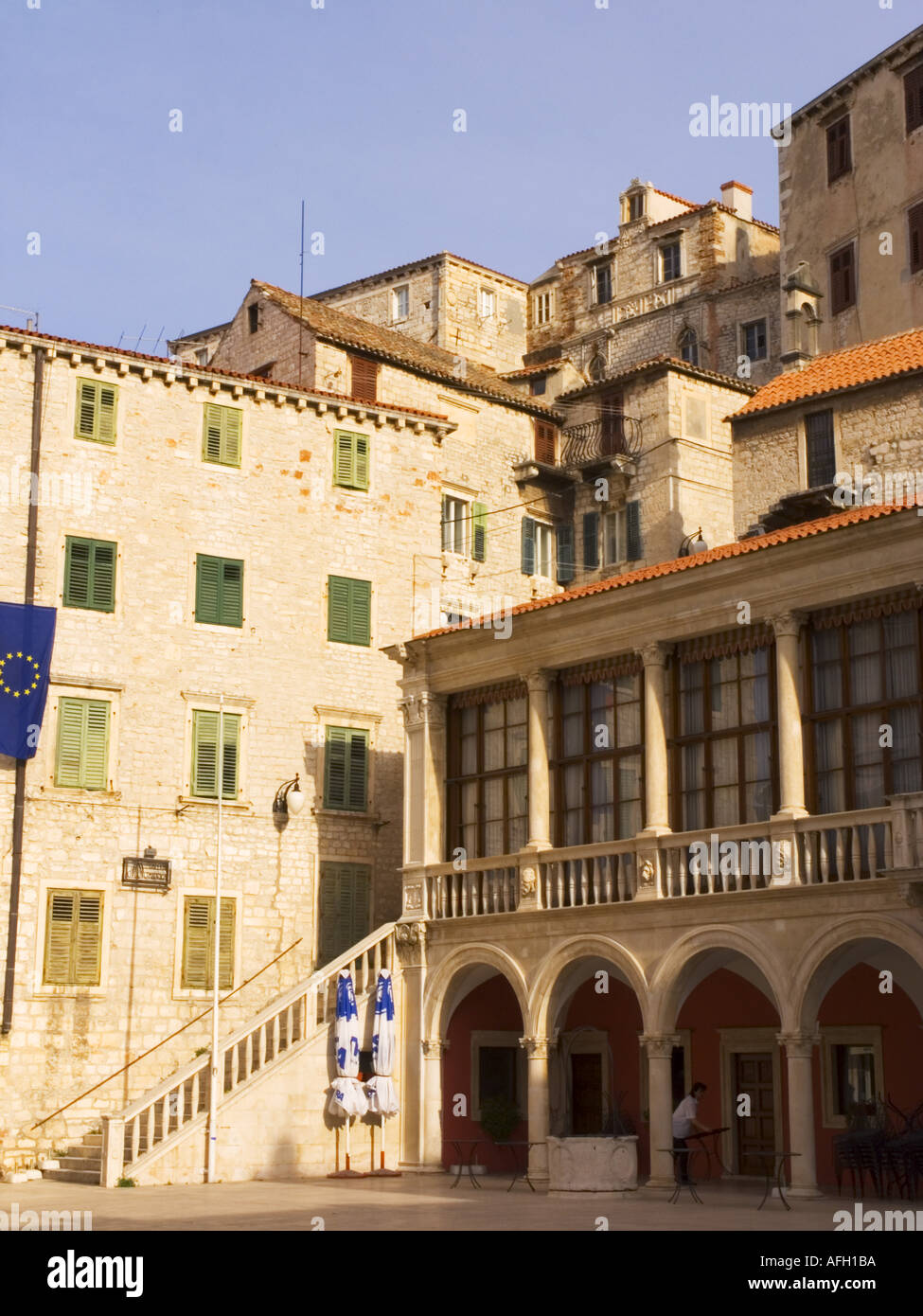 Sibenik Town Hall City Hall Republic Square, Town Square, Adria ...