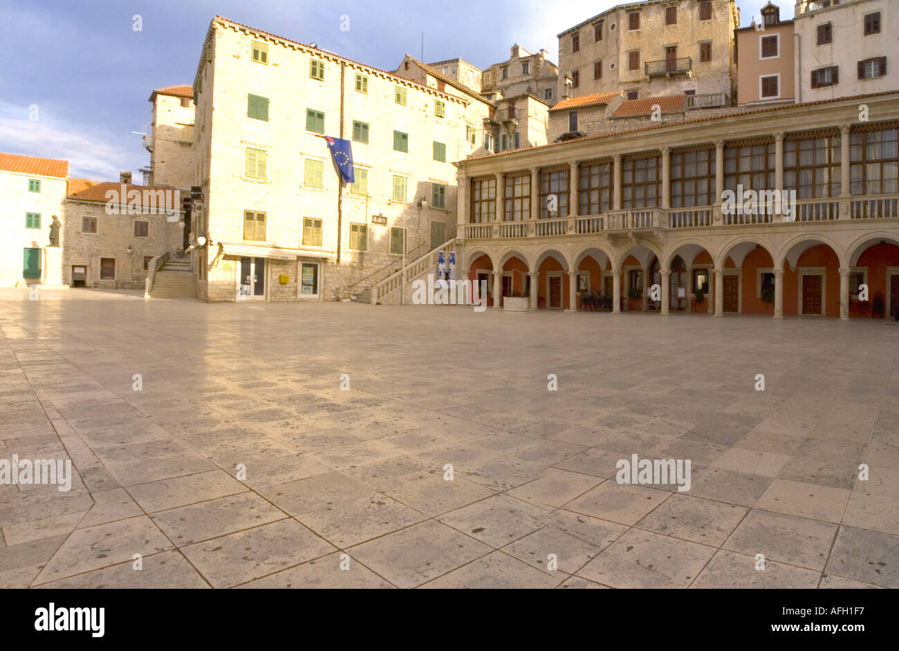 Sibenik Town Hall City Hall Republic Square, Town Square, Adria ...