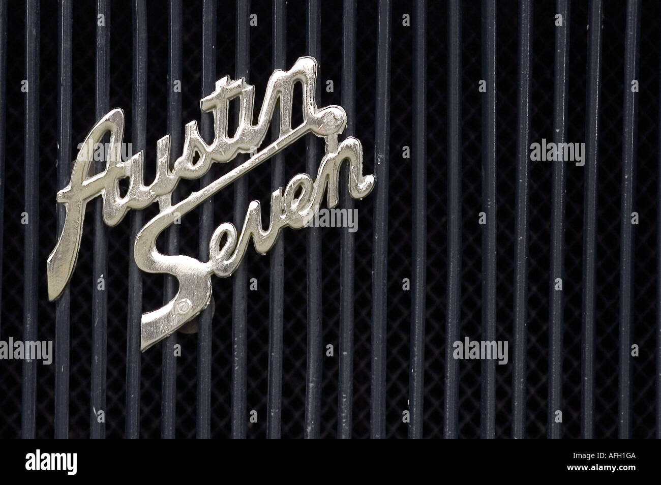 Austin Seven Badge Detail Stock Photo - Alamy