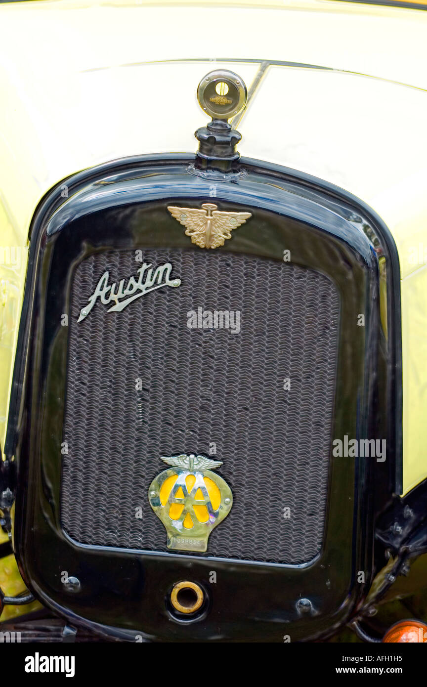 Austin Seven Badge Detail Stock Photo - Alamy