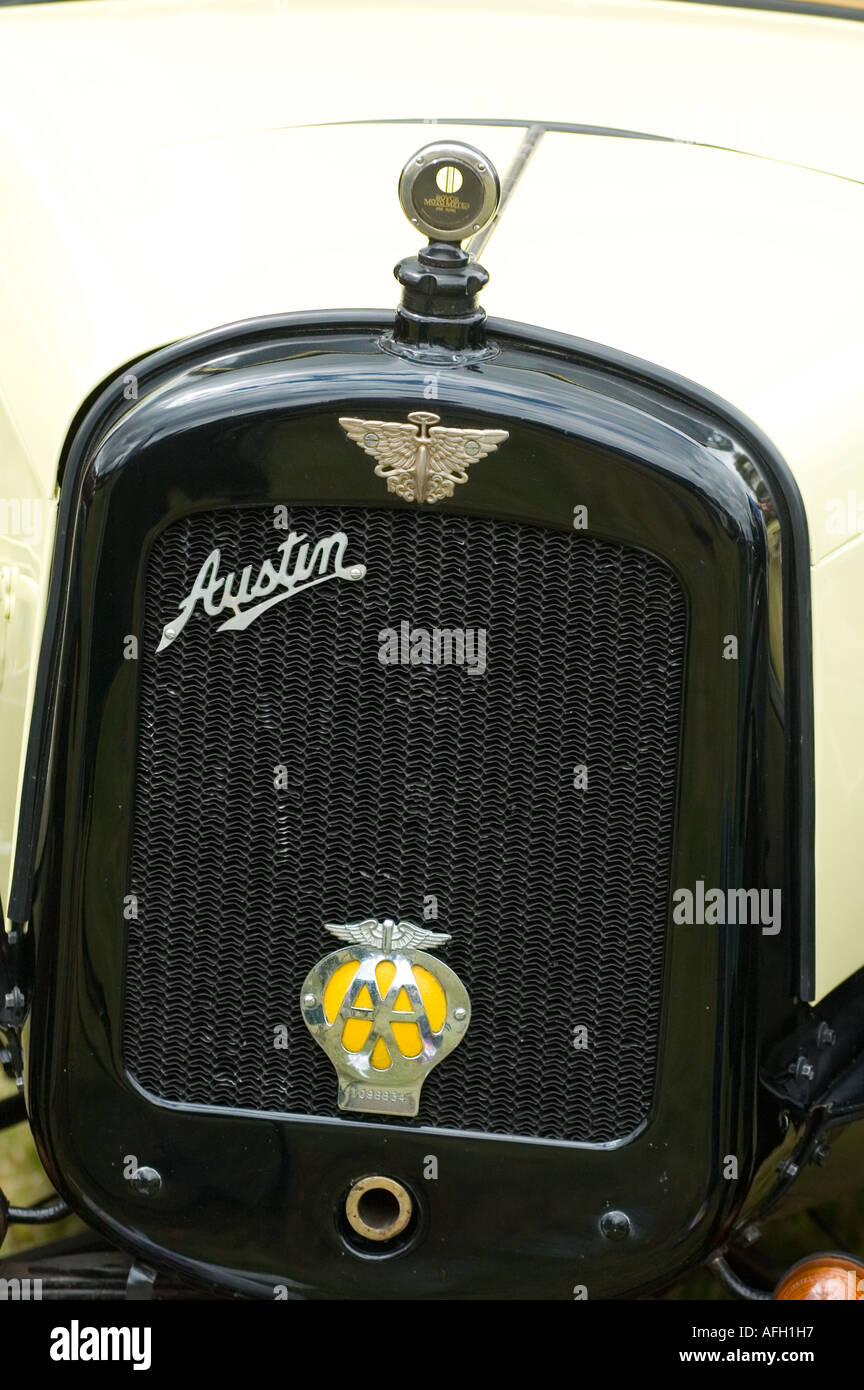 Austin Seven Badge Detail Stock Photo - Alamy