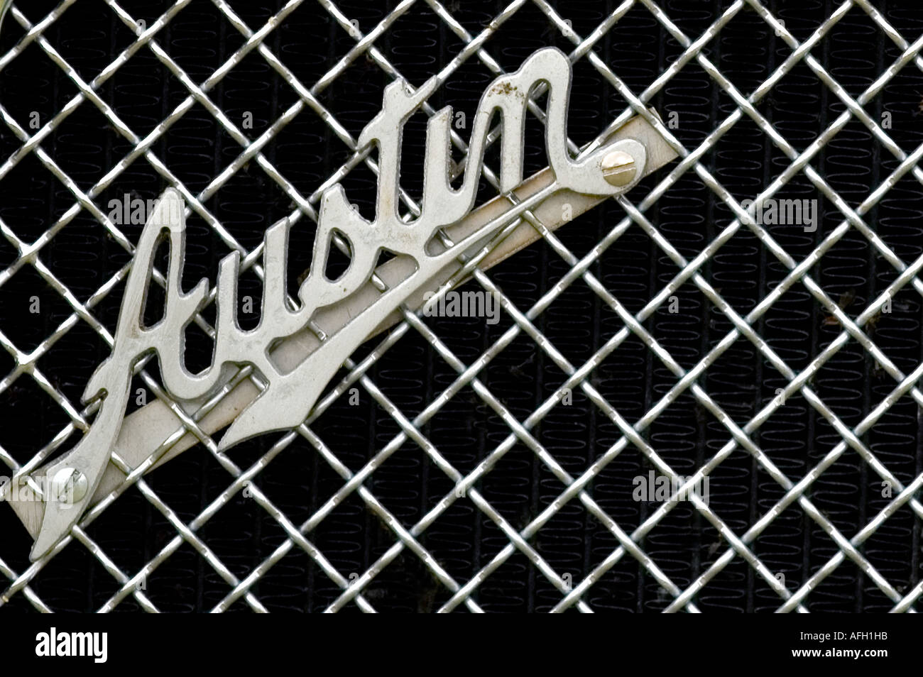 Austin Seven Badge Detail Stock Photo - Alamy