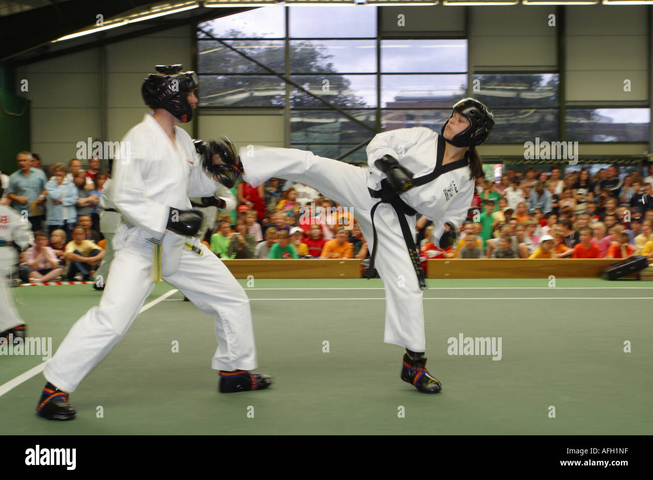 Tae kwon do competition hi-res stock photography and images - Alamy