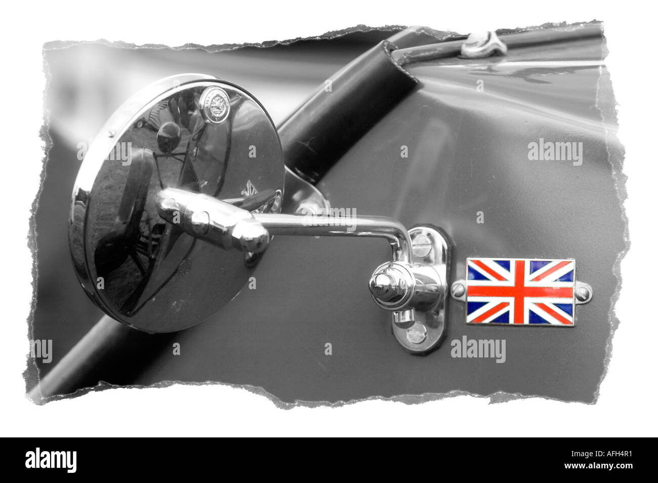 Framed union jack hi-res stock photography and images - Alamy