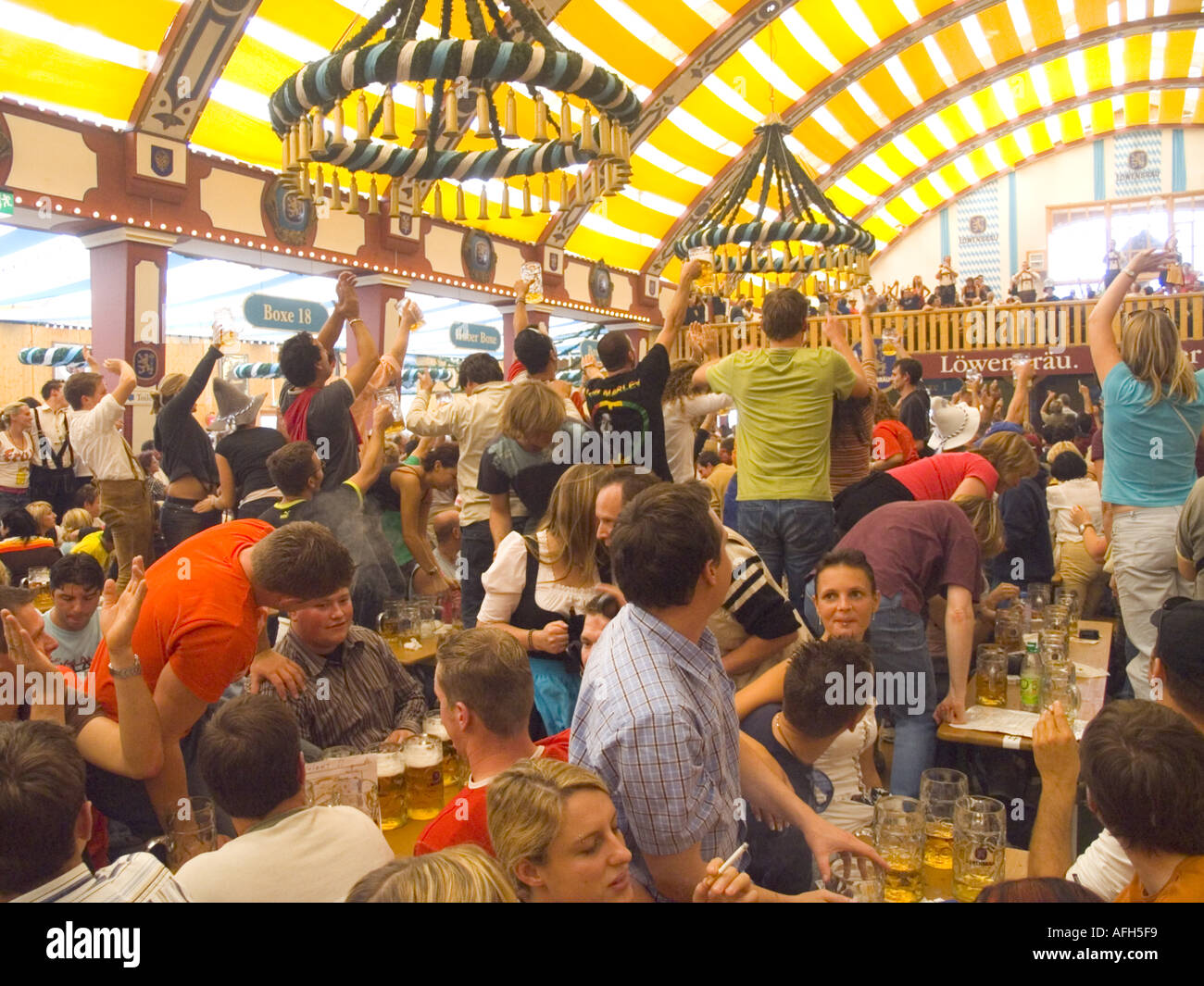 Folk dancing beer drinking hi-res stock photography and images - Alamy