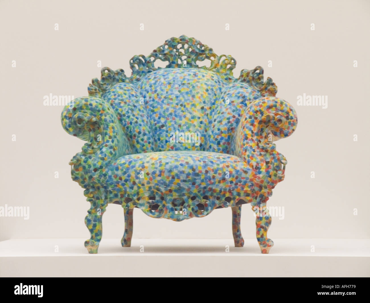 Beautiful designer sofa display at Neues Museum, Nürnberg Germany Stock ...