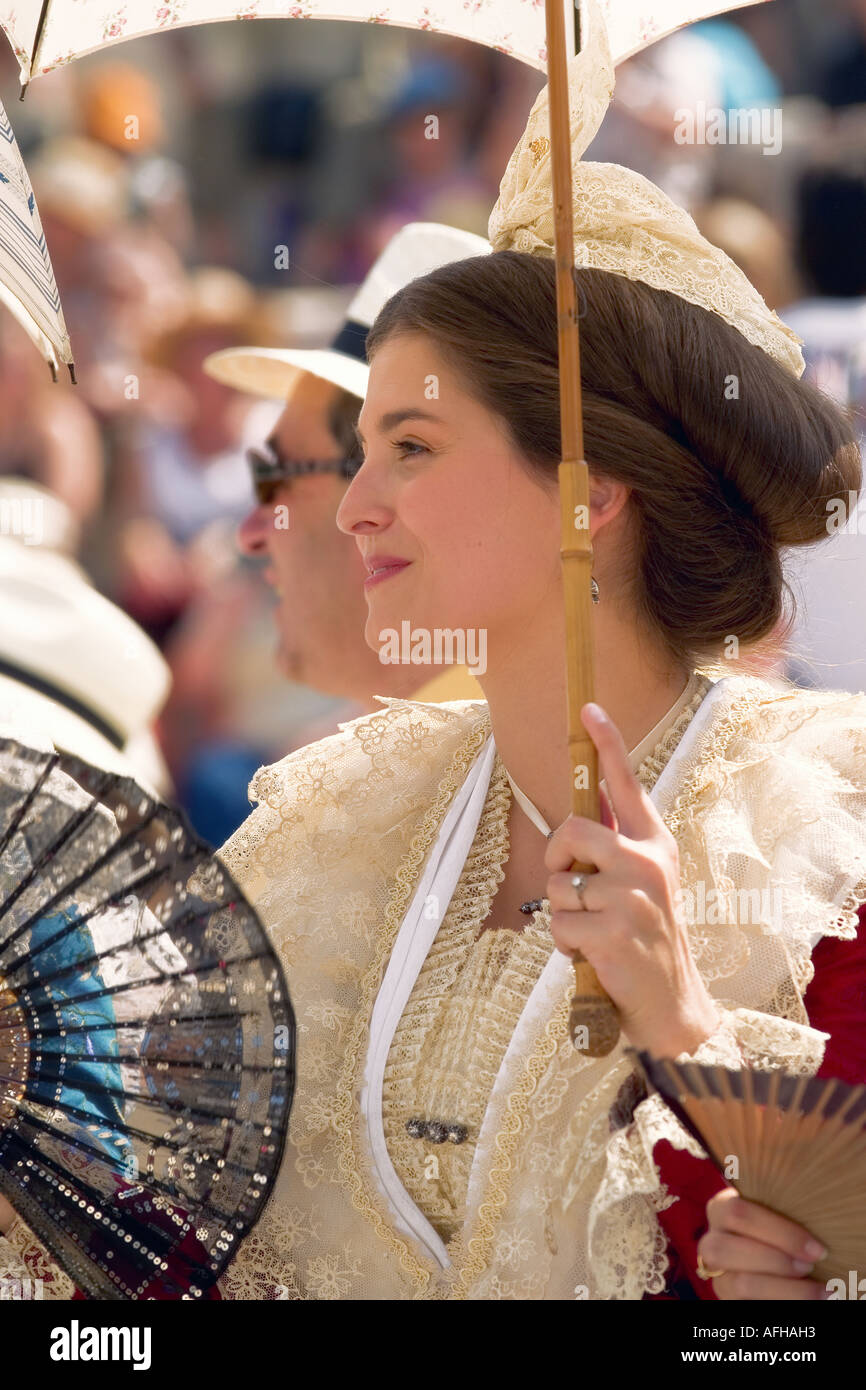 fete du costume provencal in Arles Provence France Stock Photo - Alamy