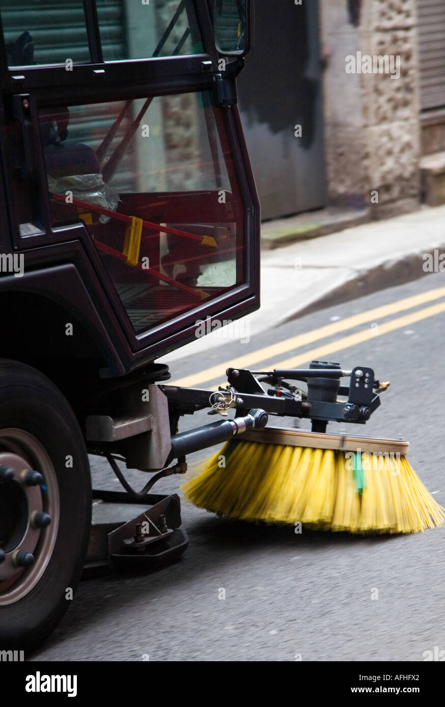 Council street litter collector hi-res stock photography and images - Alamy
