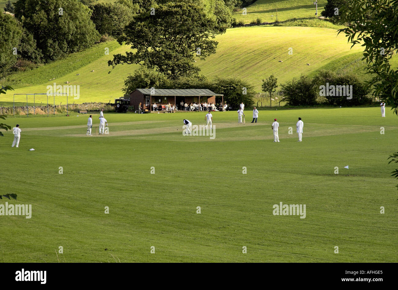 Cricket setting sun hi-res stock photography and images - Alamy