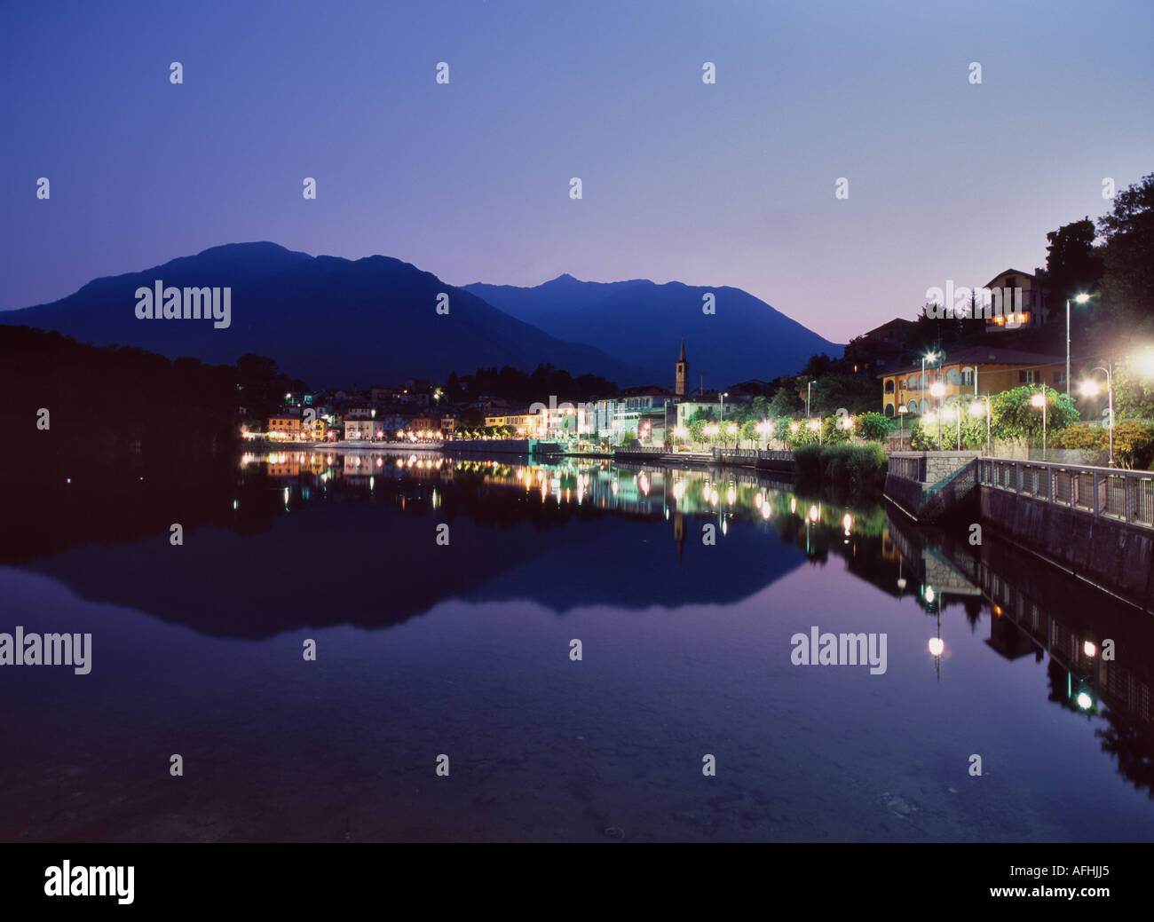 Mergozzo village hi-res stock photography and images - Alamy