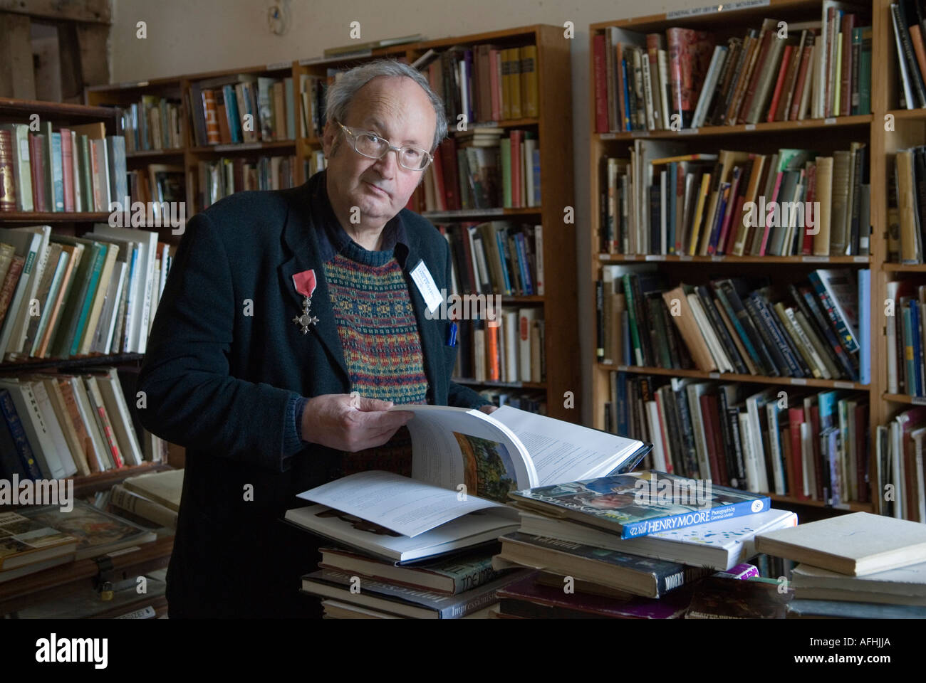 Richard Booth portrait MBE Hay Festival of Literature & Arts The so ...