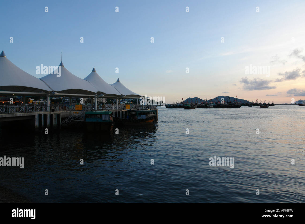 Cheung chau public pier hi-res stock photography and images - Alamy