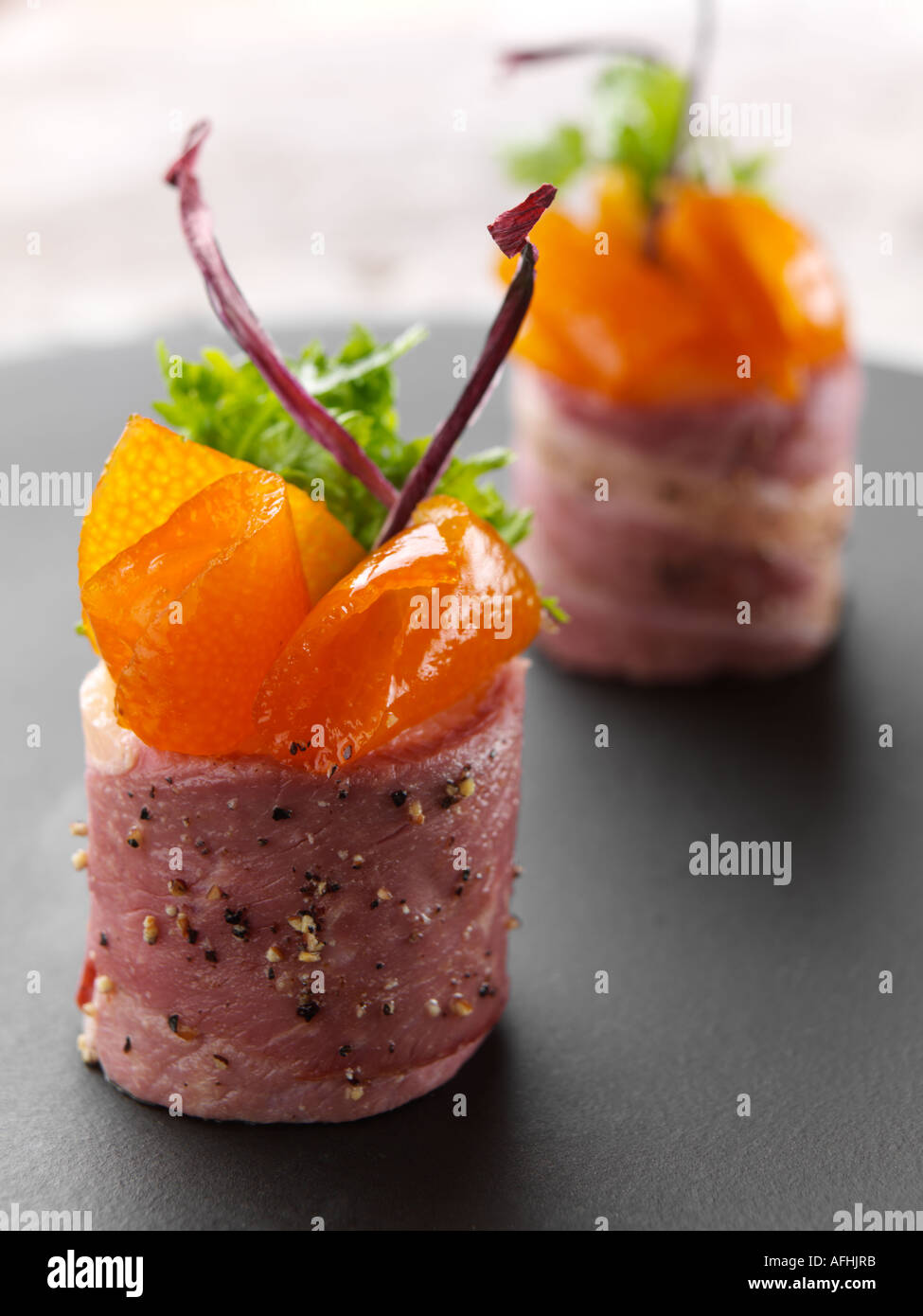Canapes Duck High Resolution Stock Photography and Images - Alamy
