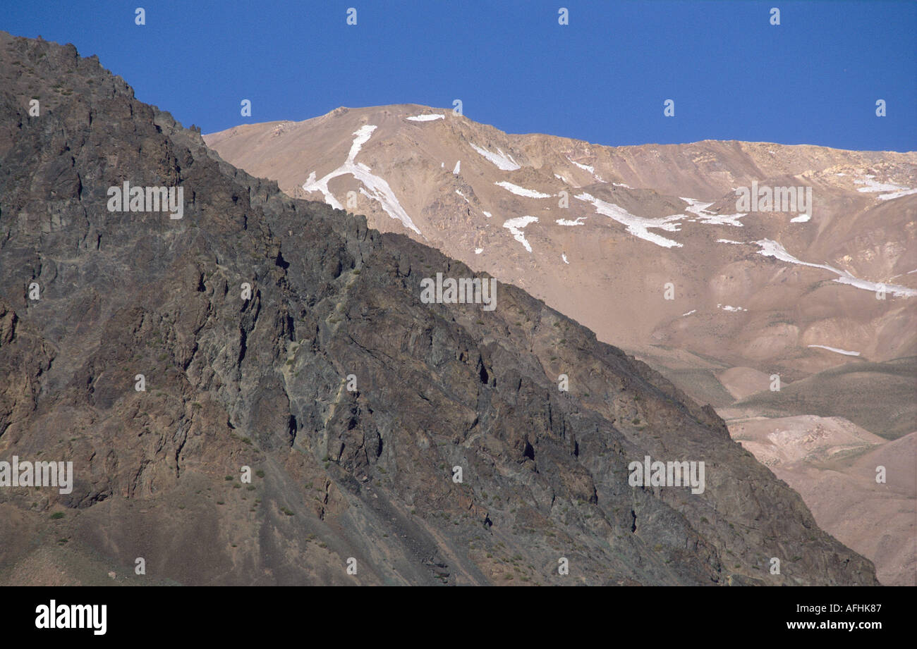 Mountains of The Andes Stock Photo - Alamy