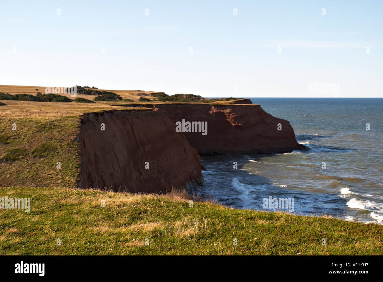 Magdalen islands erosion hi-res stock photography and images - Alamy
