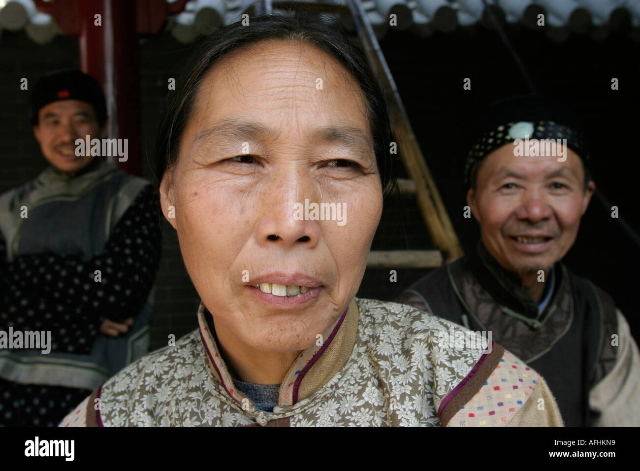 Dongyang Hengdian Film and TV City. Actors prepare to perform in a TV ...
