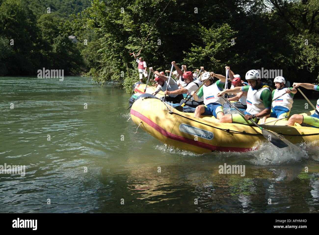 Raft race rafting hi-res stock photography and images - Alamy