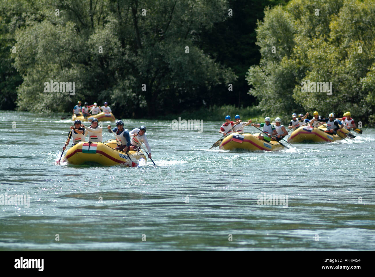 Raft race rafting hi-res stock photography and images - Alamy