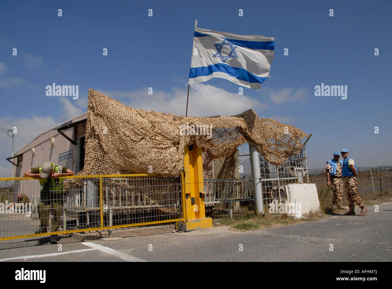 Peacekeepers of the United Nations Disengagement Observer Force UNDOF ...
