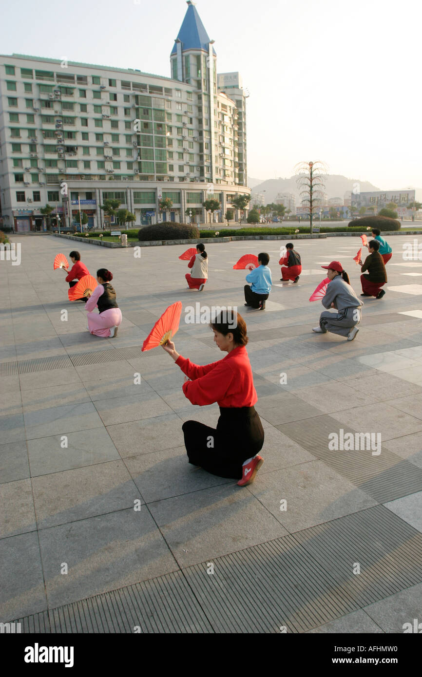 Chinese culture morning exercise hi-res stock photography and images ...