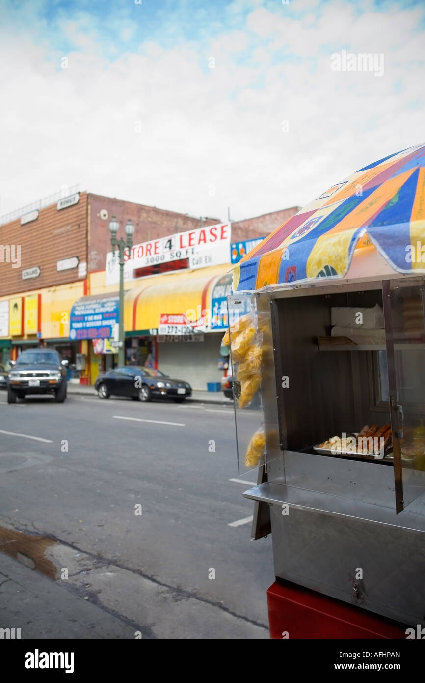 Hot dog stand Stock Photo - Alamy
