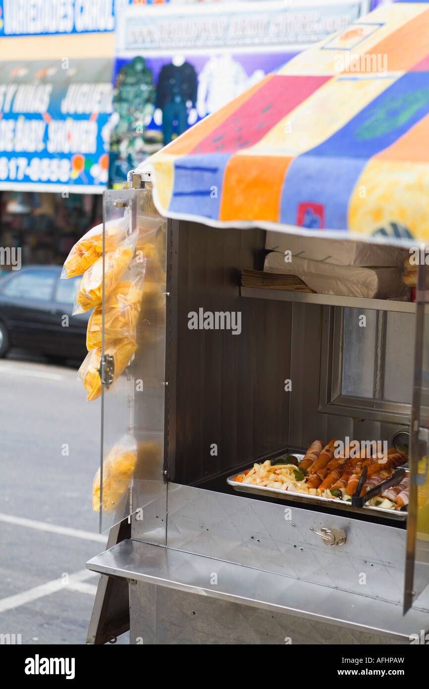 Hot dog stand Stock Photo - Alamy