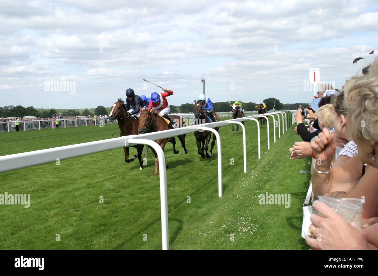 Royal Ascot 2006 in England - the first race meet since the new stand ...