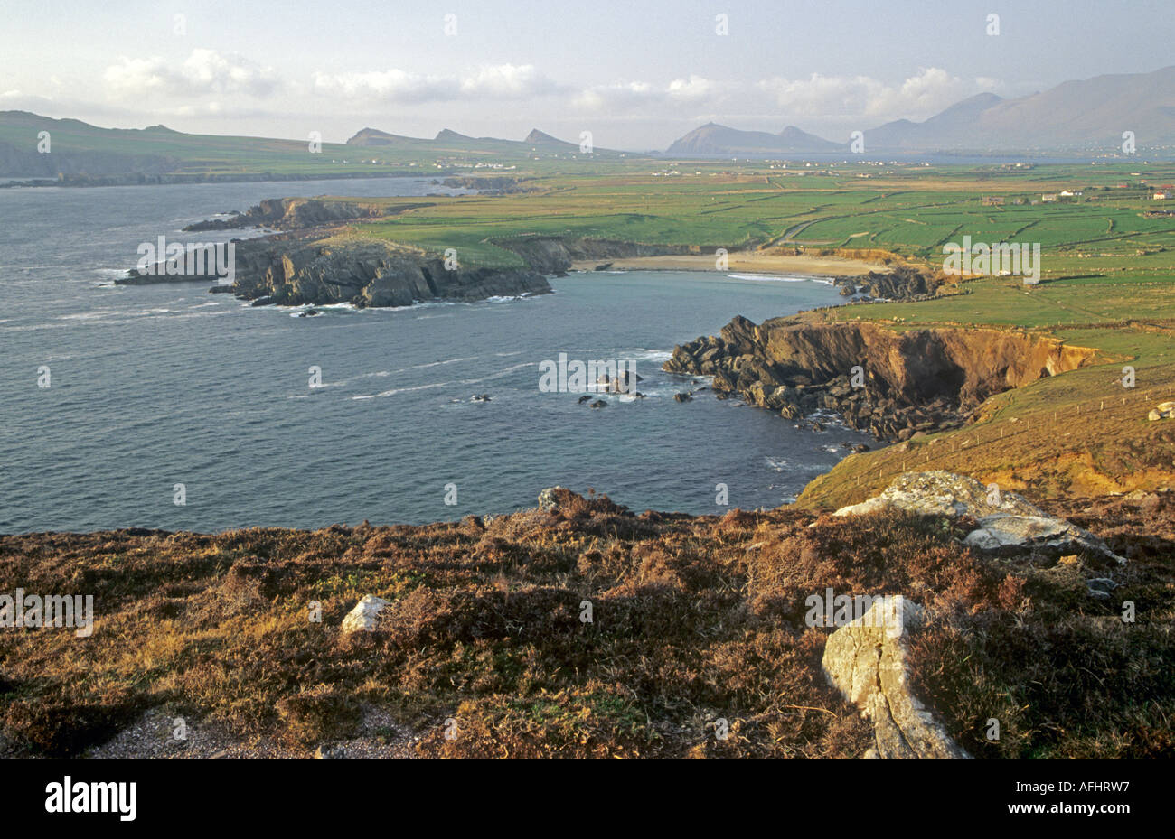Sybil head west kerry travel geology co kerry hi-res stock photography ...