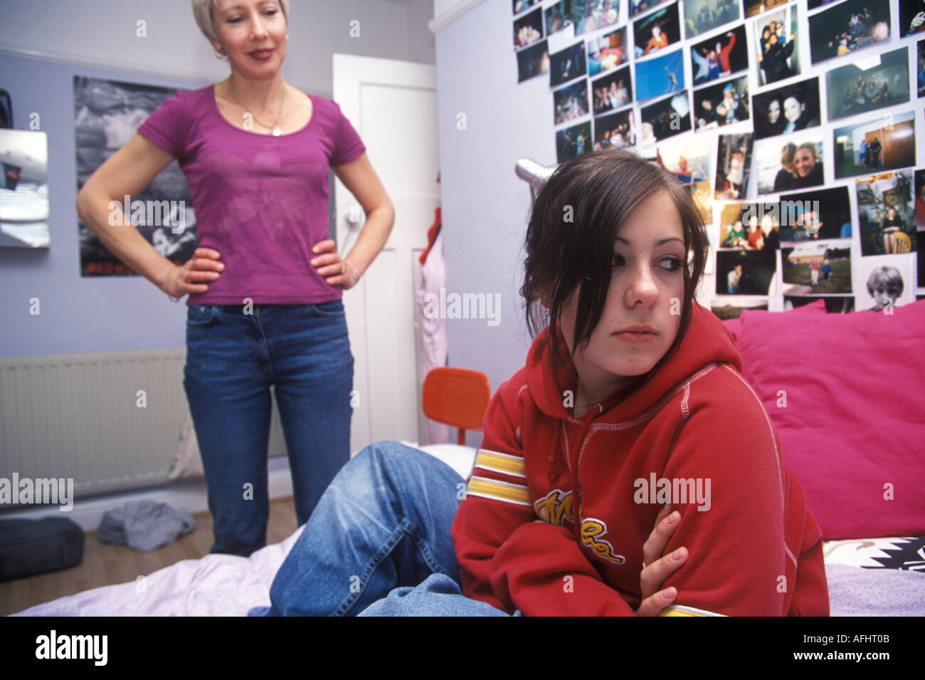 Stroppy teenage girls hi-res stock photography and images - Alamy