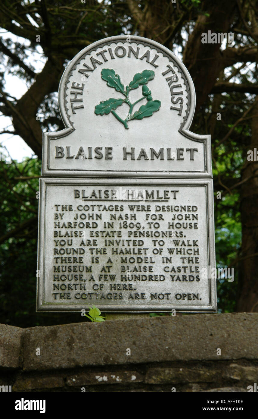 Blaise hamlet bristol hi-res stock photography and images - Alamy