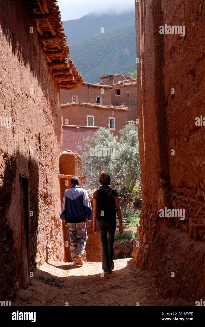 Ouirgane valley trekking hi-res stock photography and images - Alamy