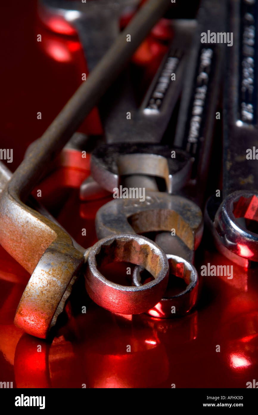 Pile of wrenches hi-res stock photography and images - Alamy
