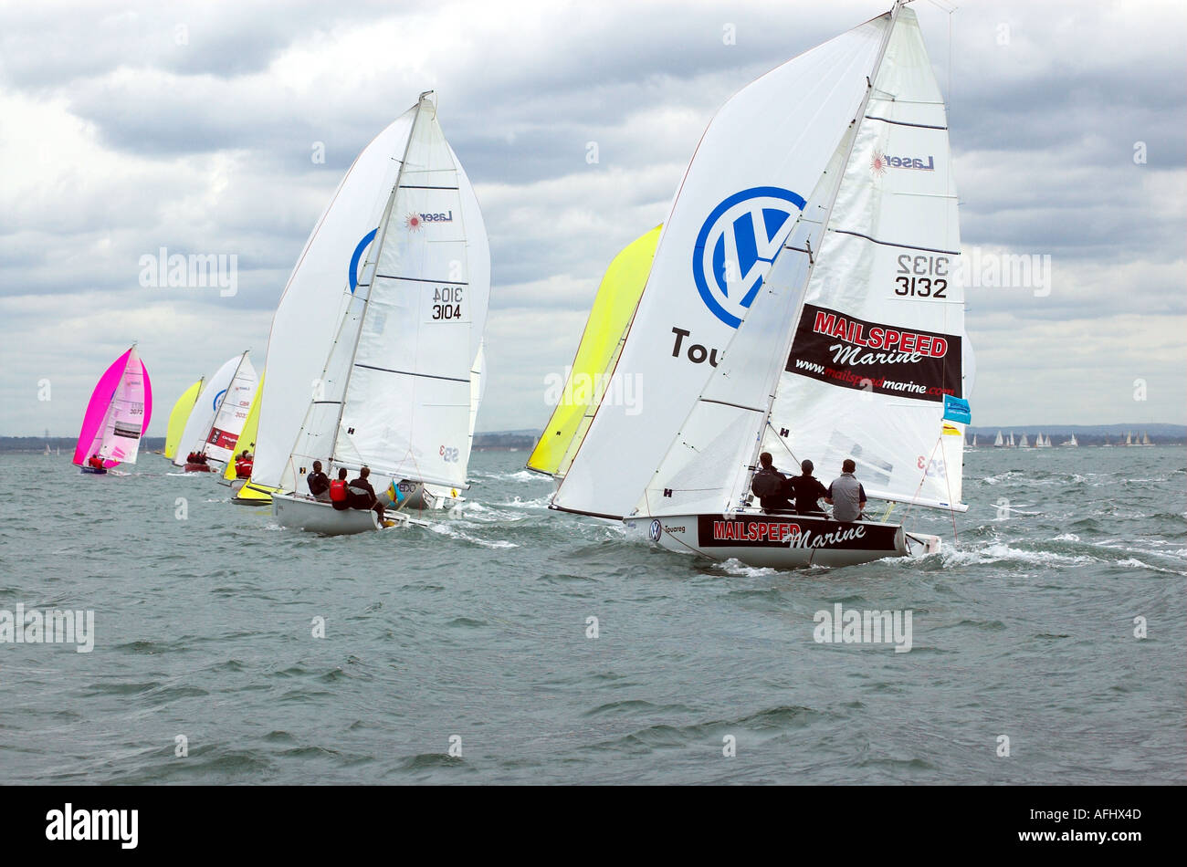 Cowes week 2005 hi-res stock photography and images - Alamy