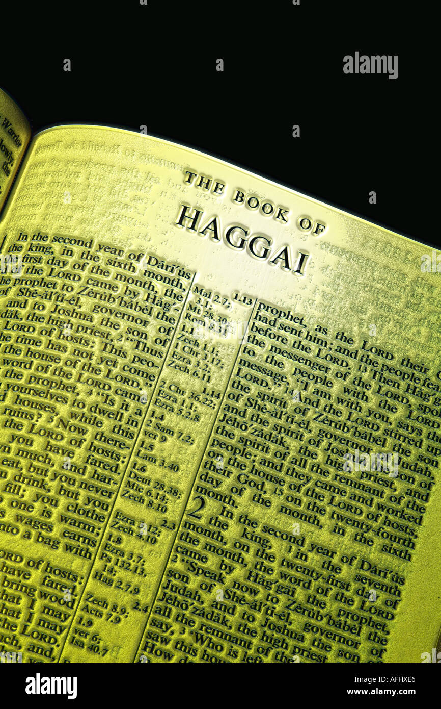 Haggai hi-res stock photography and images - Alamy