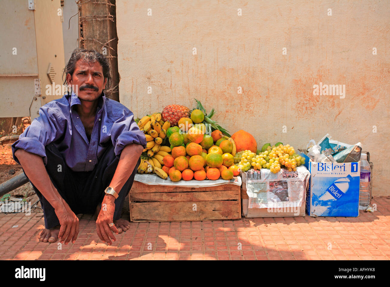 Calangute market hi-res stock photography and images - Alamy
