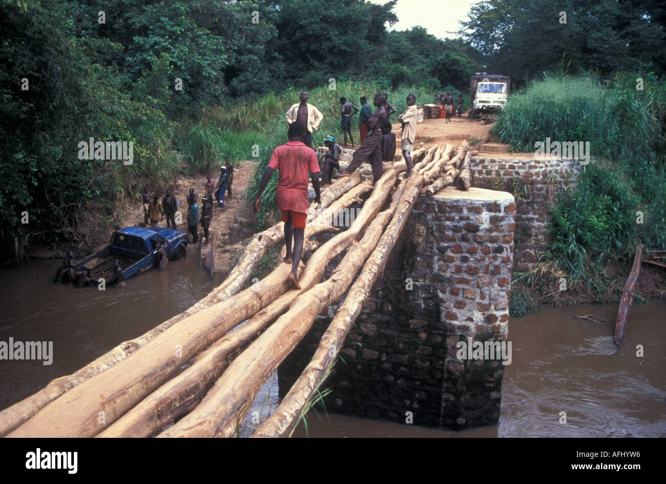 Congo bridge hi-res stock photography and images - Alamy