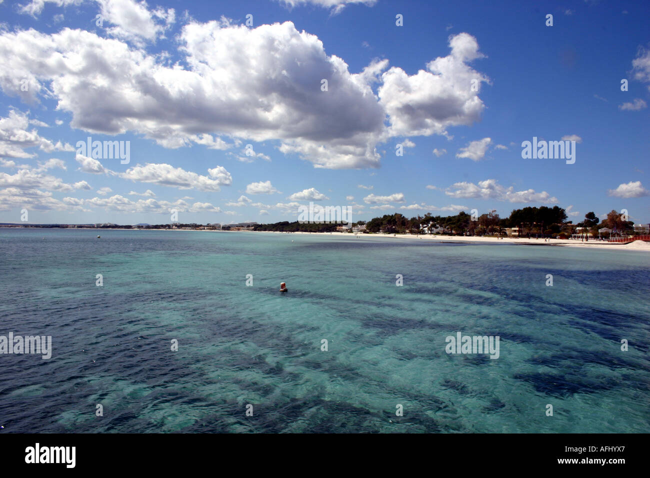 Out At Sea Stock Photo - Alamy